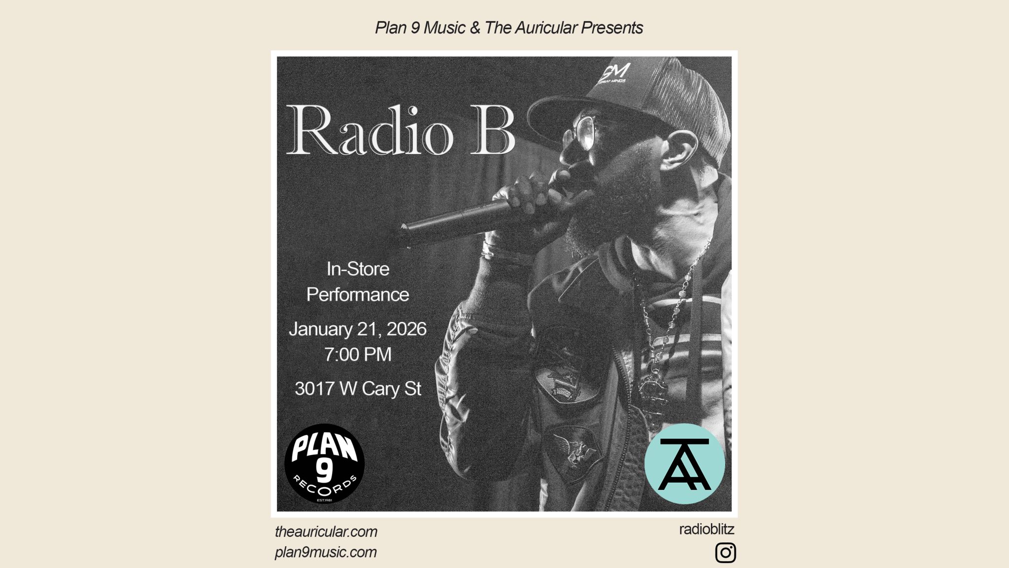 RVA Shows You Must See This Week: January 21 - January 27 - The Auricular